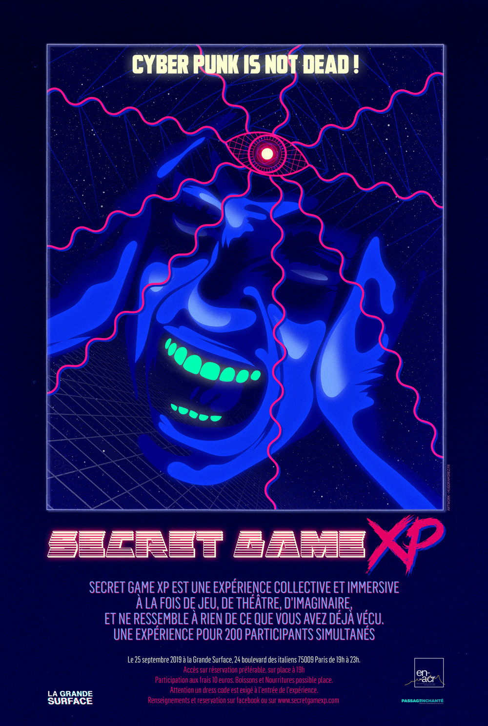 SECRET GAME XP POSTER - hugoramirez.fr