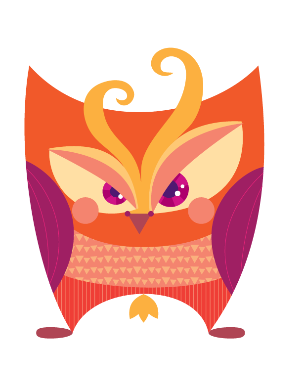 Sneaky Devil Owl - d2design+illustration