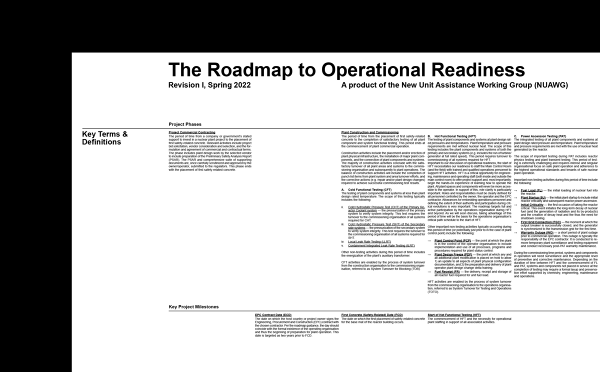 Roadmap to Operational Readiness - margherita buzzi