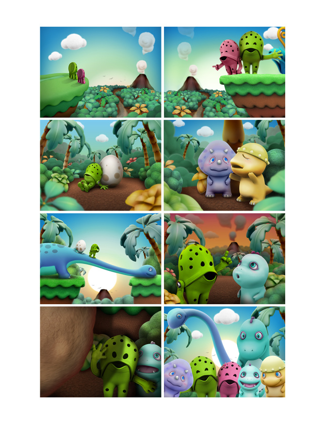 Crocs story book app for children - yascott's