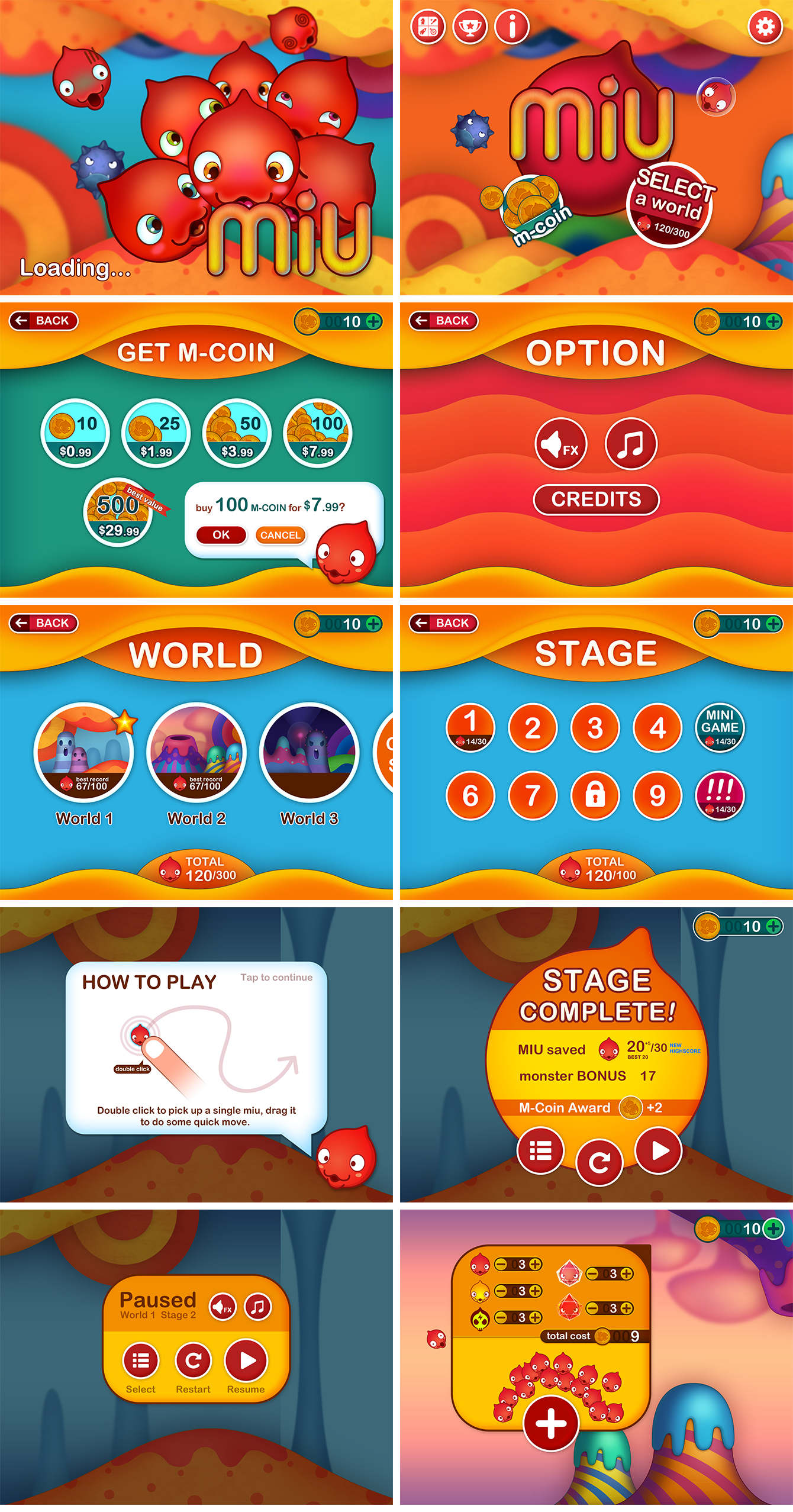 Miu game art & UI - yascott's