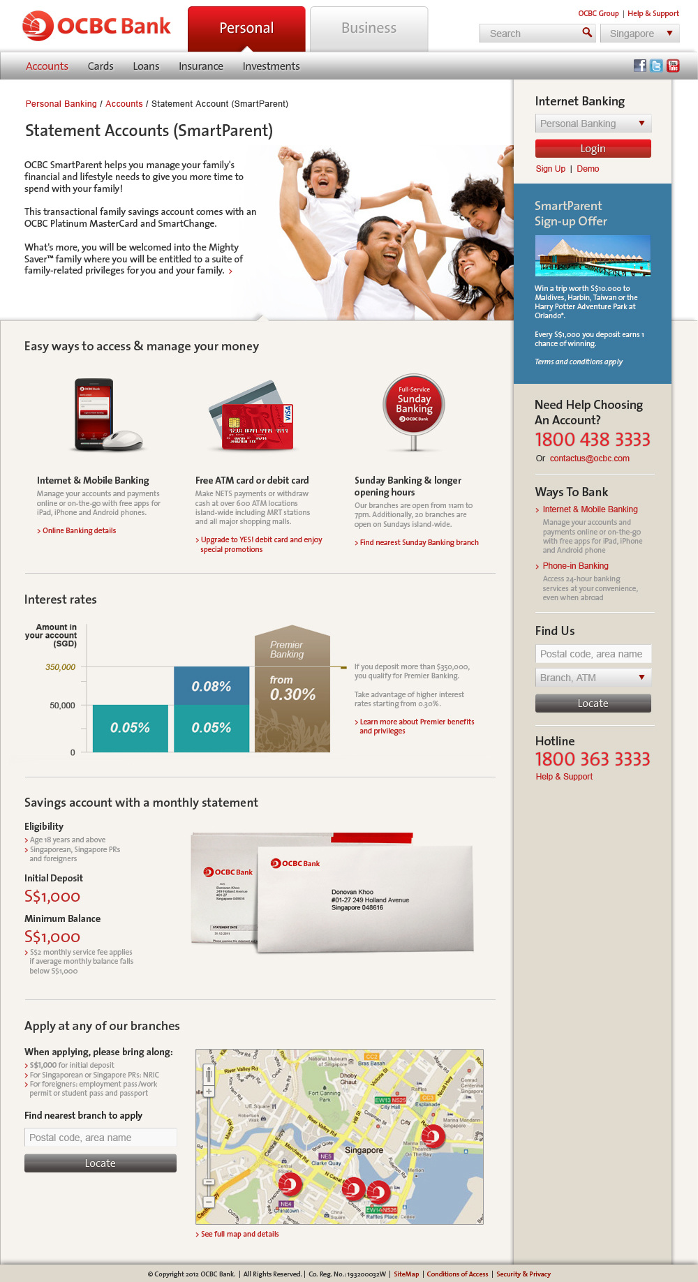 OCBC Website Revamp (Pitch) - Victor Soh {Portfolios}
