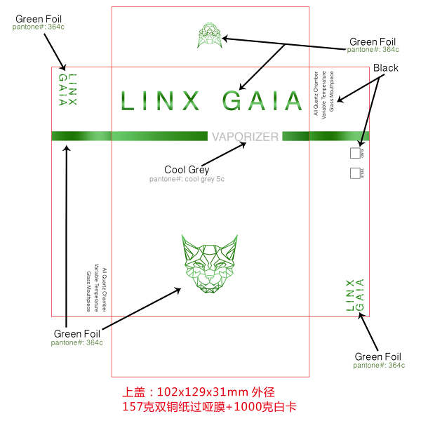 Linx Gaia Package Design - everettmooredirect