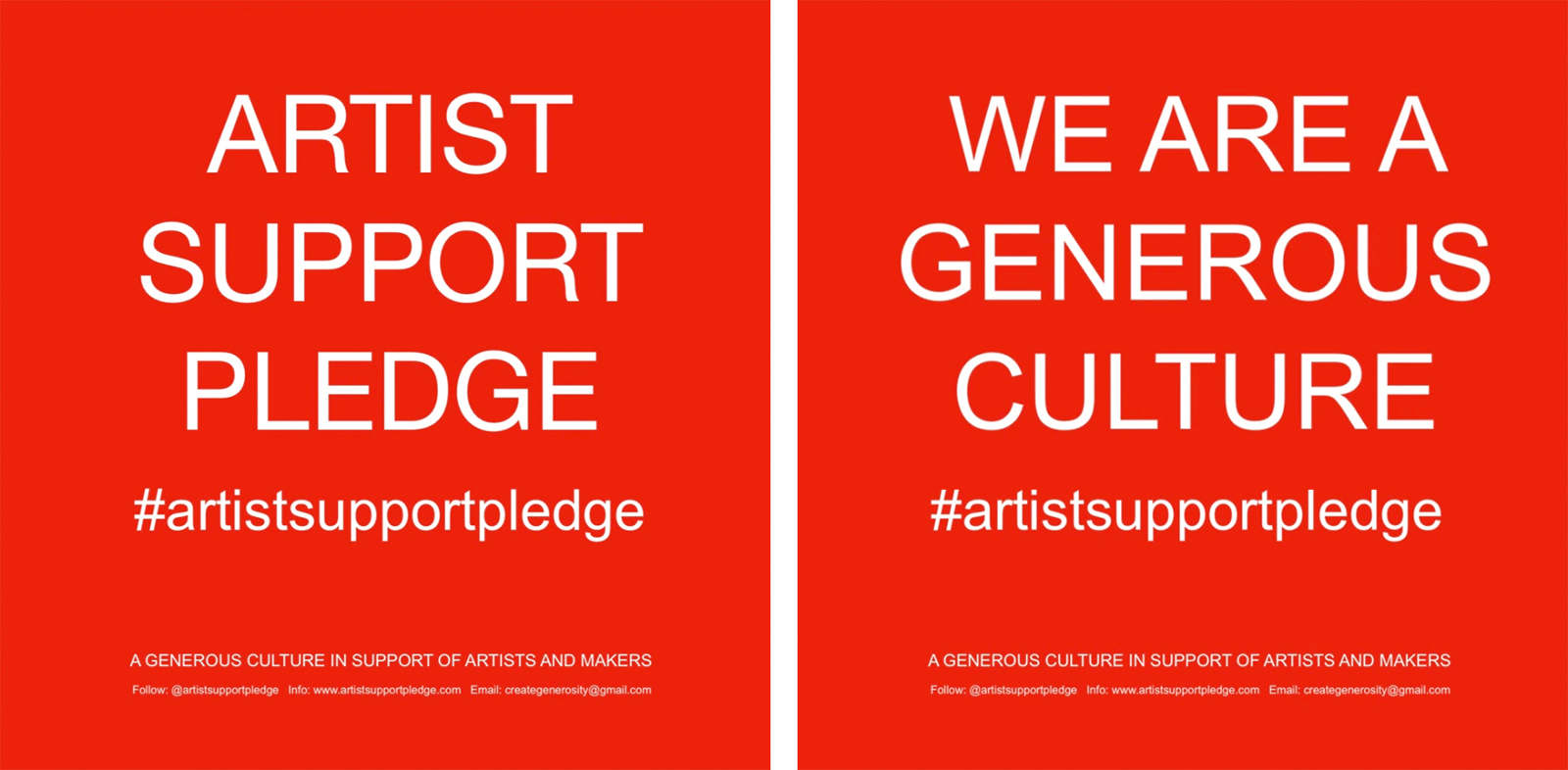 Artist Support Pledge - Hamish Macaulay