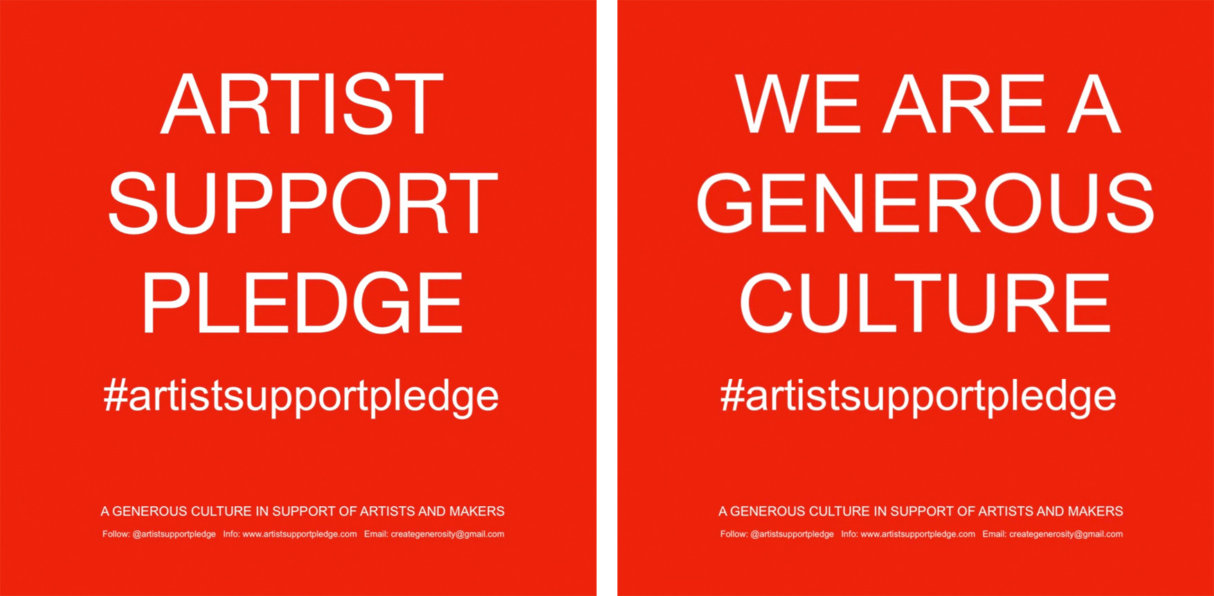 Artist Support Pledge - Hamish Macaulay