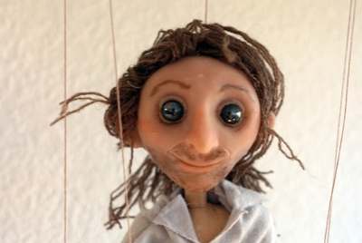 Goodnight Mr Tom puppets - Sarah Lewis Theatre Designer and Maker