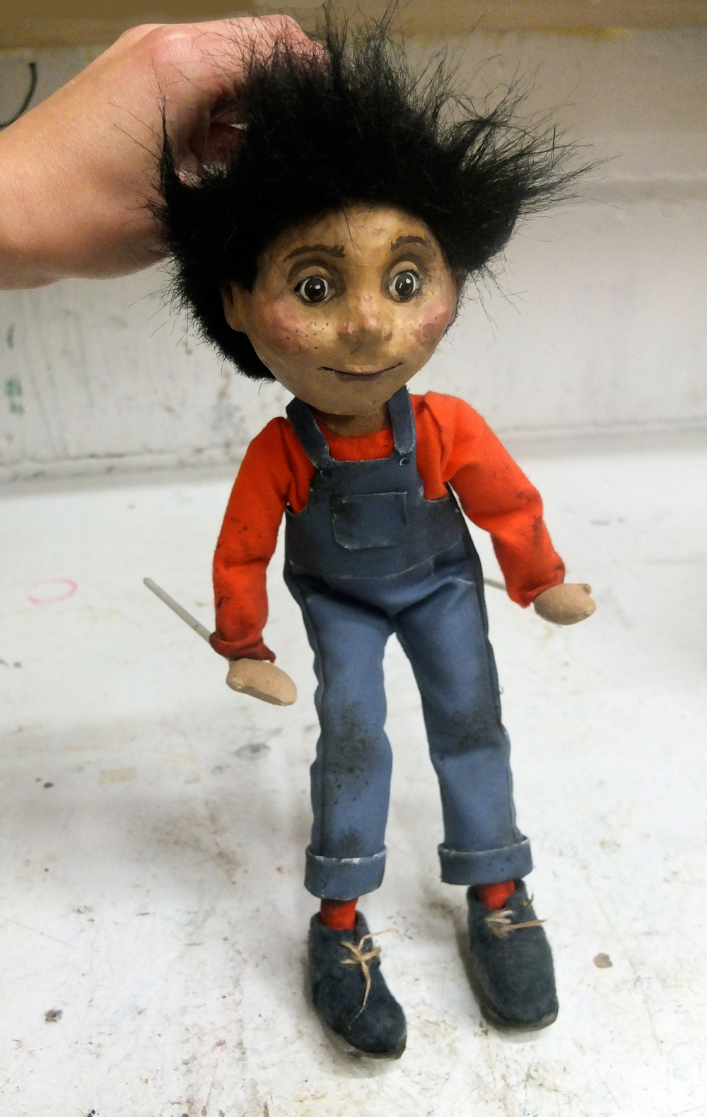 Jack puppets - Sarah Lewis Theatre Designer and Maker