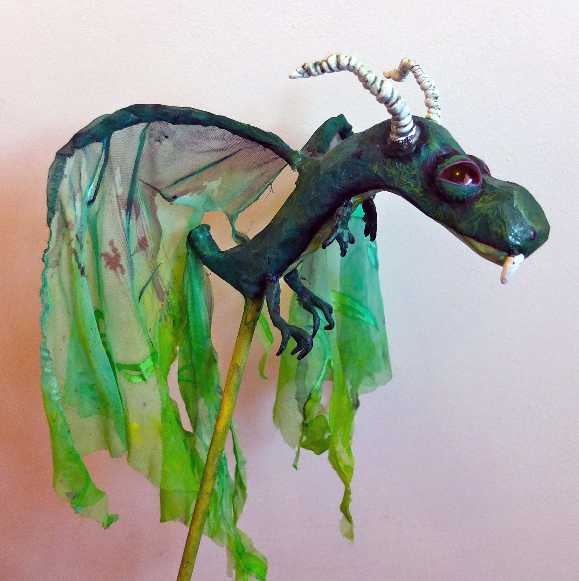 The Flying Machine puppets - Sarah Lewis Theatre Designer and Maker