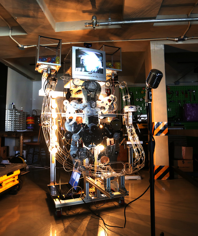 2016_현대인을 위한 감정순환장치, The machine for modern people to circulate emotion ...