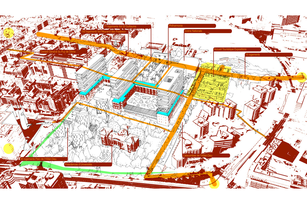 Europan 9 Patrimoine, paysage et densité I Clermont-Fd - Guillaume ...