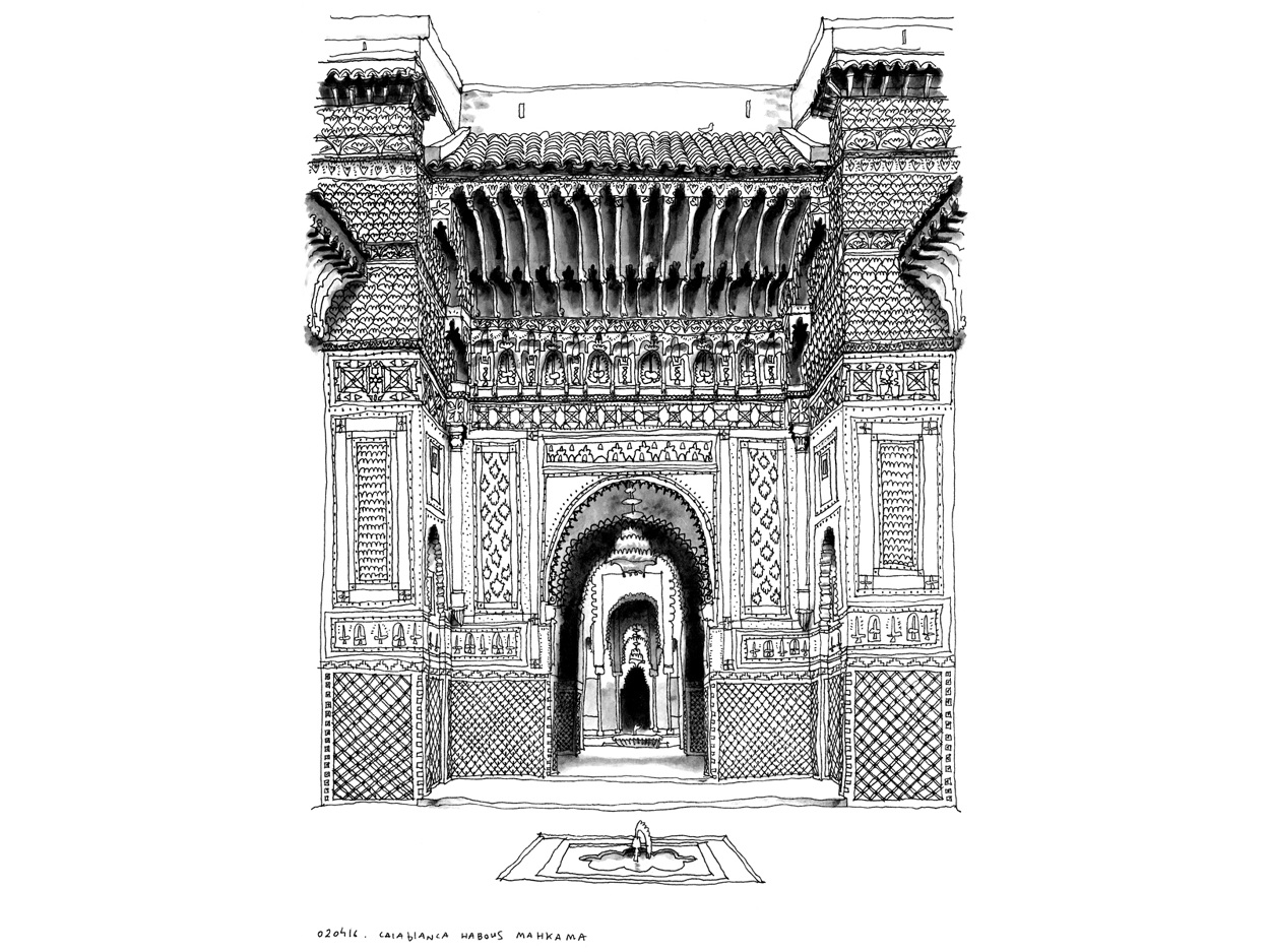 Maroc I Carnet de voyage - Guillaume Ramillien Architecture Urbanisme ...
