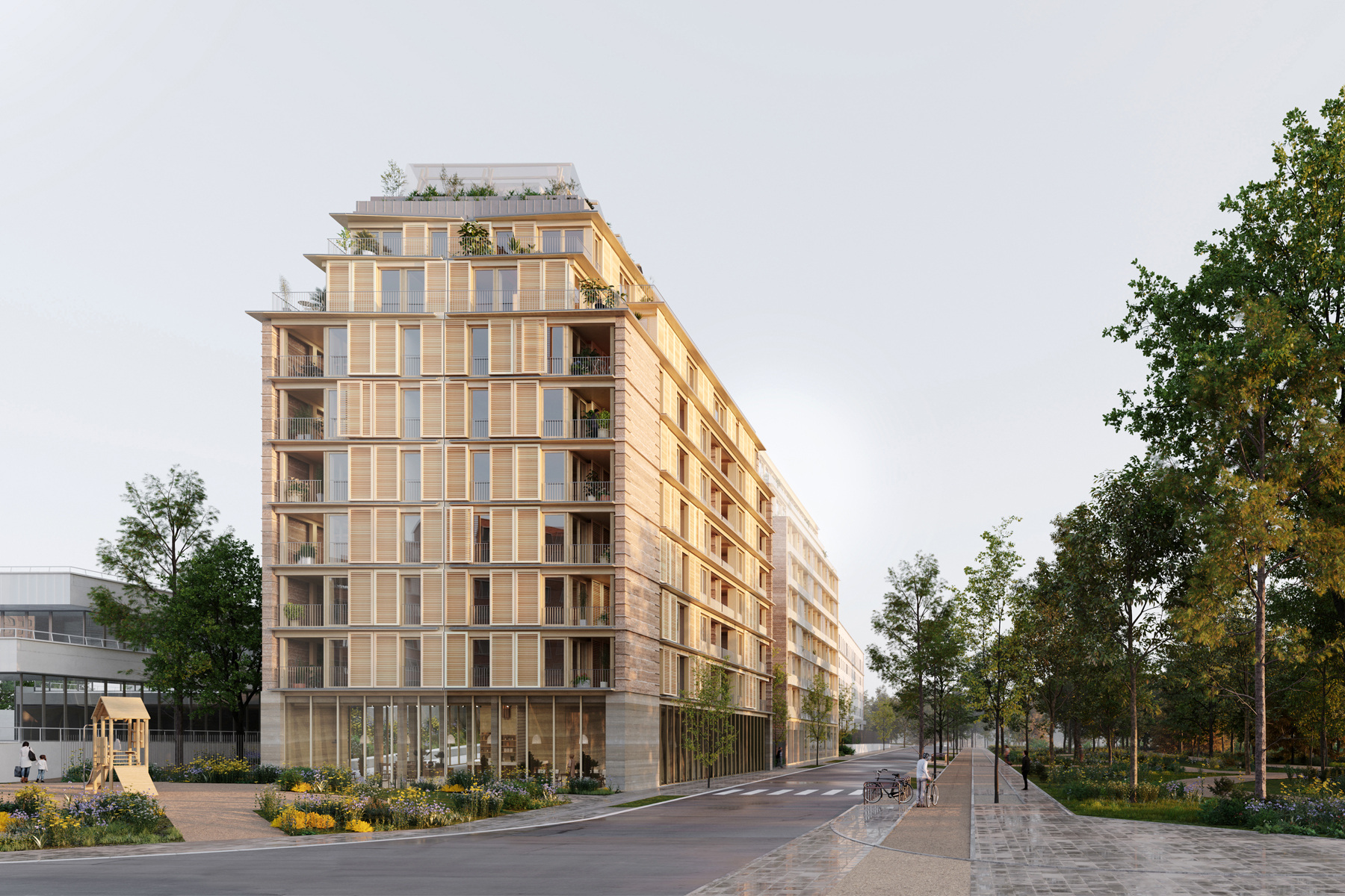 Paris Python-Duvernois I 106 logements I Paris 20 - Guillaume Ramillien ...