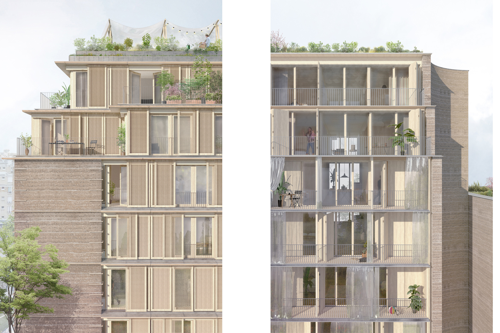 Paris Python-Duvernois I 106 logements I Paris 20 - Guillaume Ramillien ...