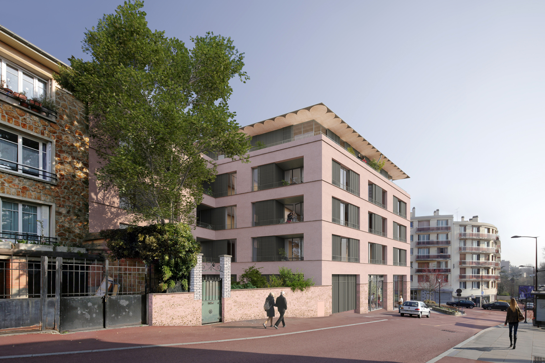Gare Rive-Droite I 30 logements I Viroflay - Guillaume Ramillien ...