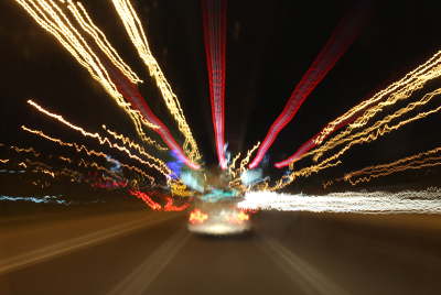 Photo: Shutter Speed - Car light - Emily McClellan
