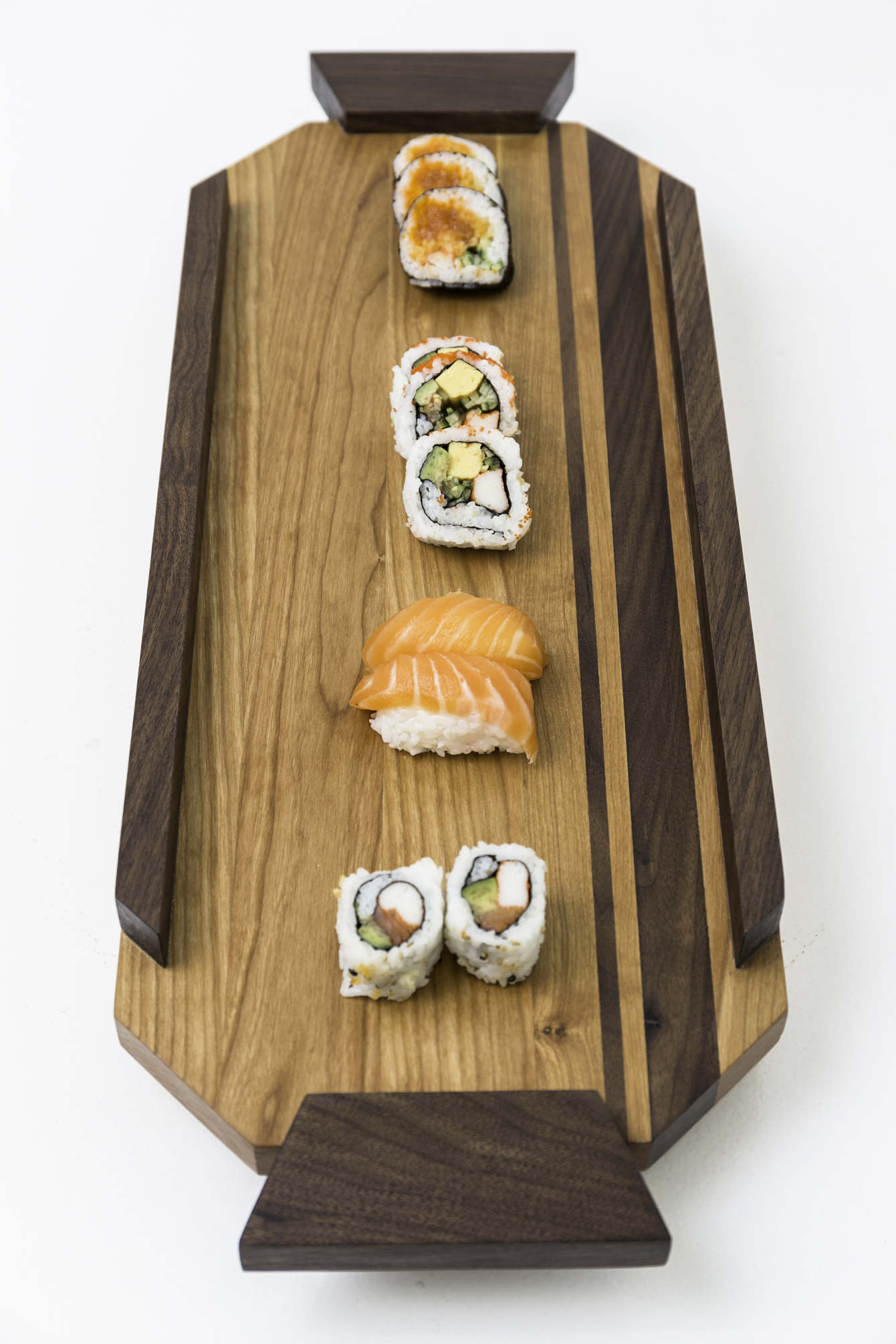 Walnut/ Cherry Serving Tray - Houtwerk