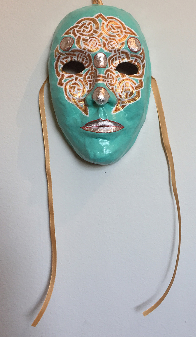 Paper Masks done in the Venetian technique - Julie McPheters: Fiber ...
