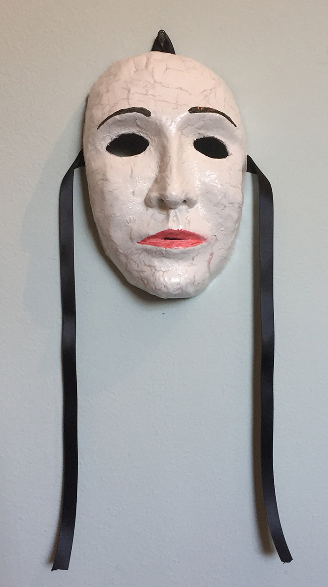Paper Masks done in the Venetian technique - Julie McPheters: Fiber ...
