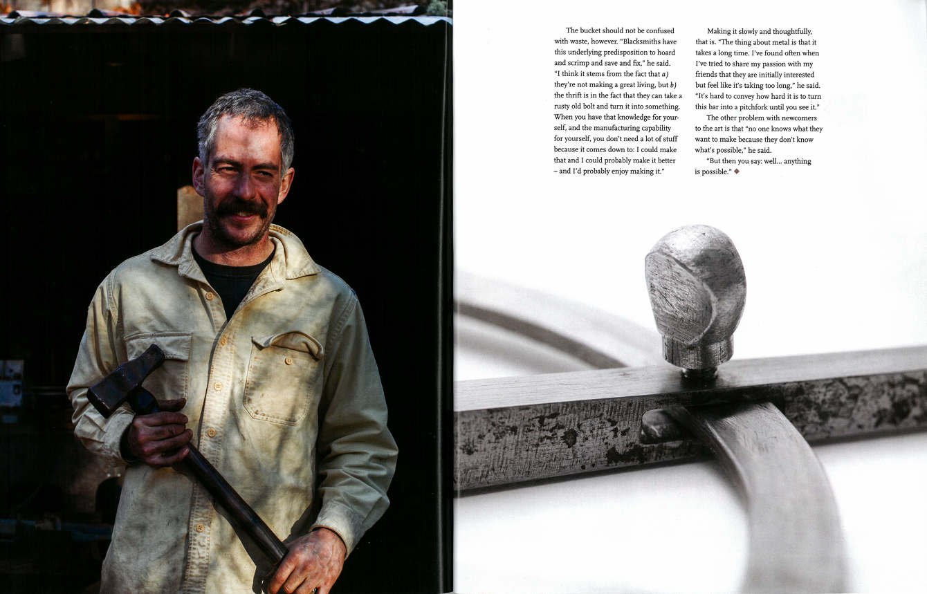 Press - Handwrought Tools. Aaron Beck, Blacksmith