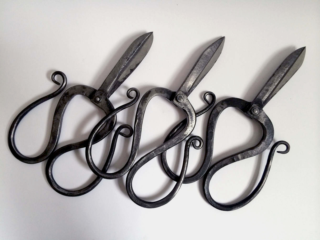 Scissors - Handwrought Tools. Aaron Beck, Blacksmith