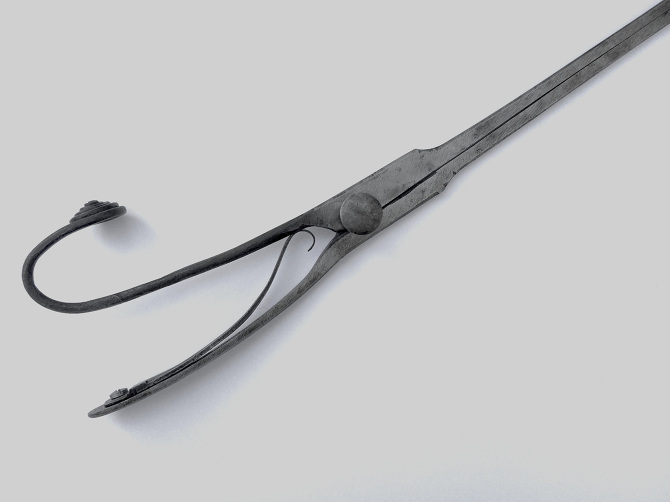 Smoking Tongs - Handwrought Tools. Aaron Beck, Blacksmith