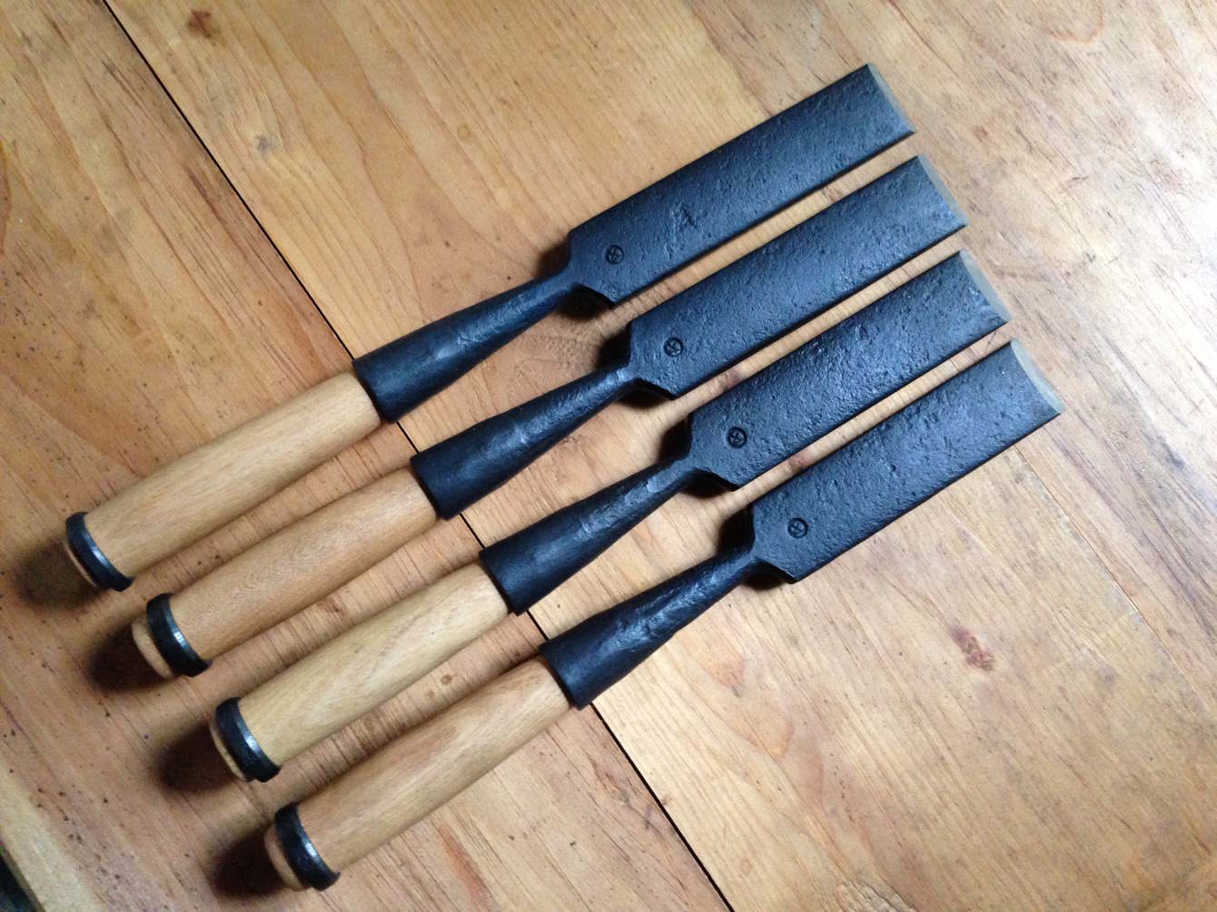 Chisels - Handwrought Tools. Aaron Beck, Blacksmith