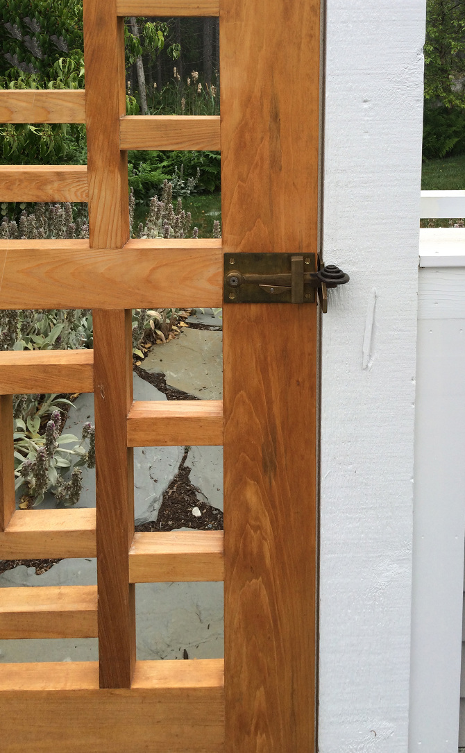 Bronze Gate Hardware - Handwrought Tools. Aaron Beck, Blacksmith