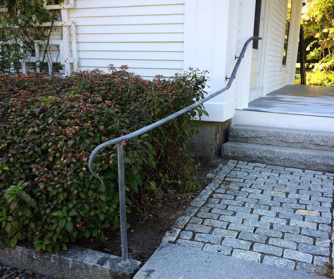 Handrail - Handwrought Tools. Aaron Beck, Blacksmith