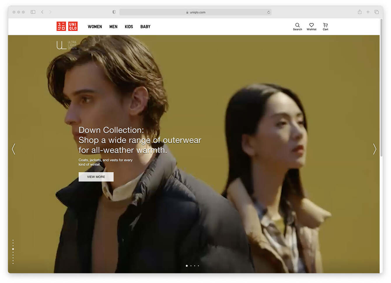 UNIQLO Down Models - YES / RYOHEI KANEDA