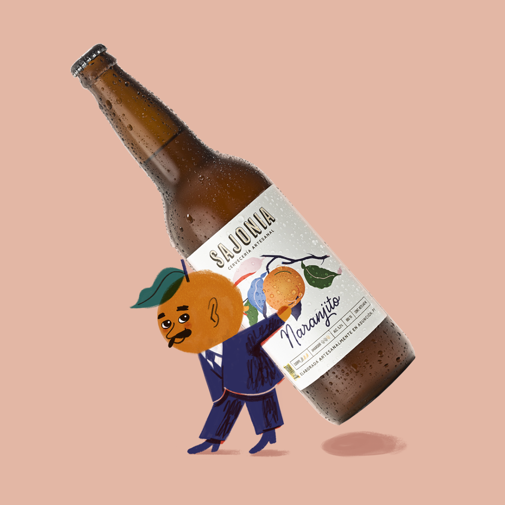 Naranjito Wheat Beer - Adri Peralta