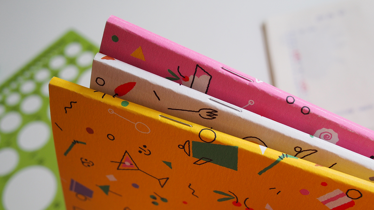 Food Notebooks - justyna stasik illustration