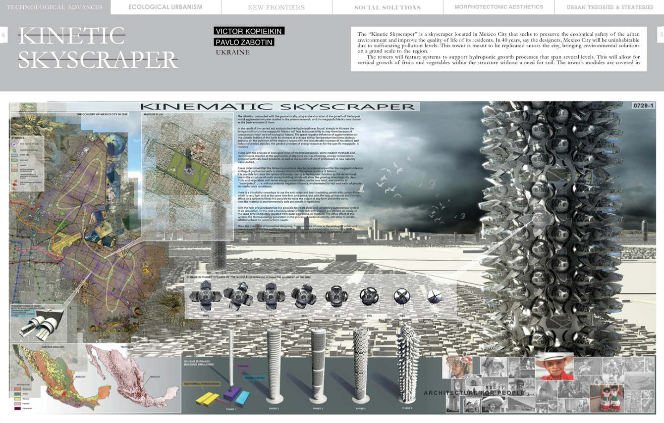 eVolo Skyscrapers - evolo