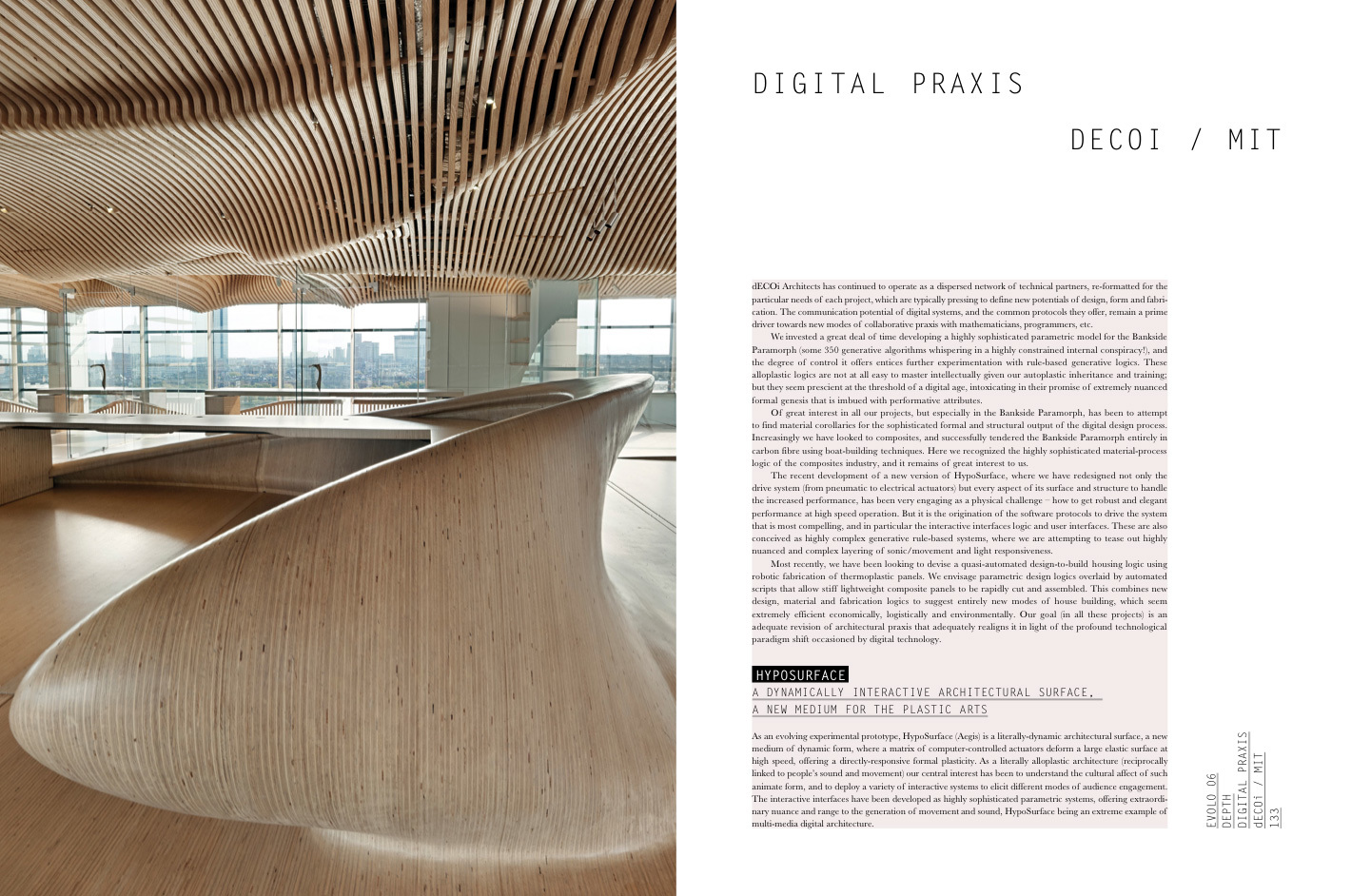 Digital and Parametric Architecture - evolo