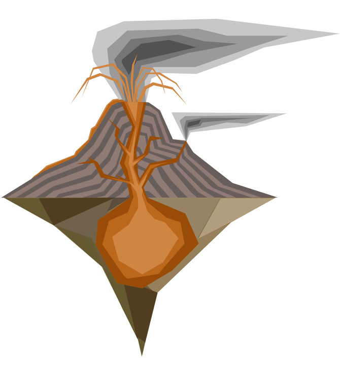 Volcano Project - DL-Illustration