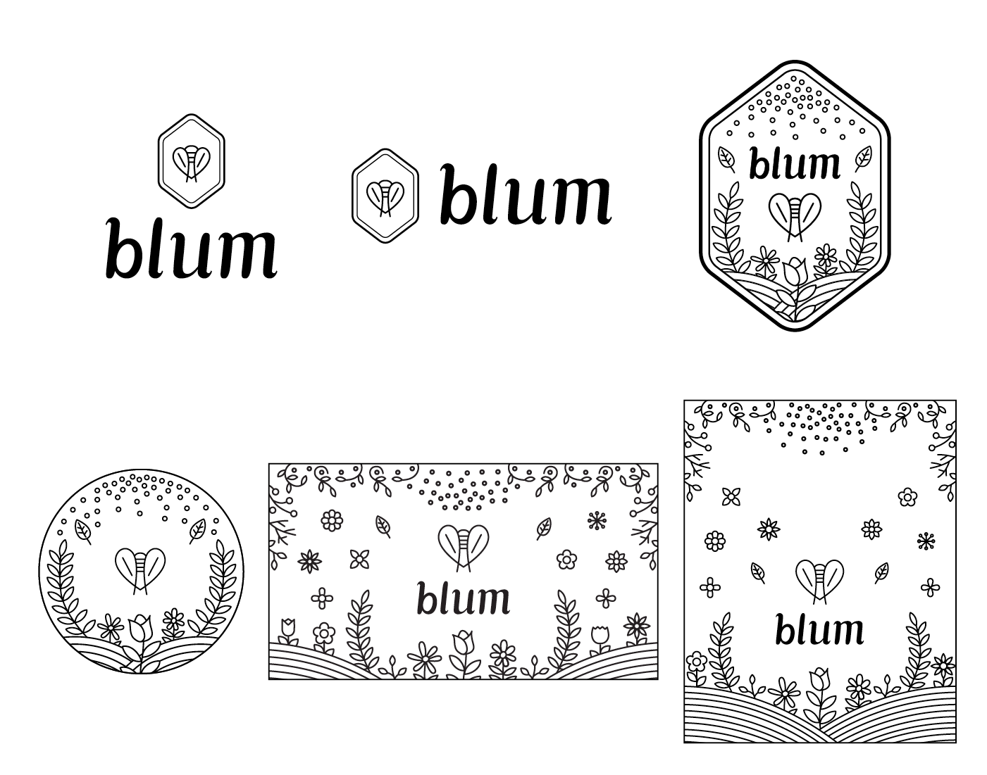 Blum: Brand identity - heuicheon.yang