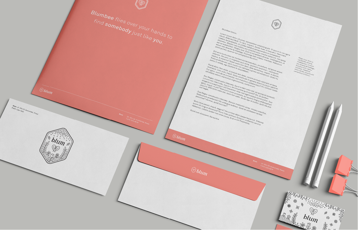 Blum: Brand identity - heuicheon.yang