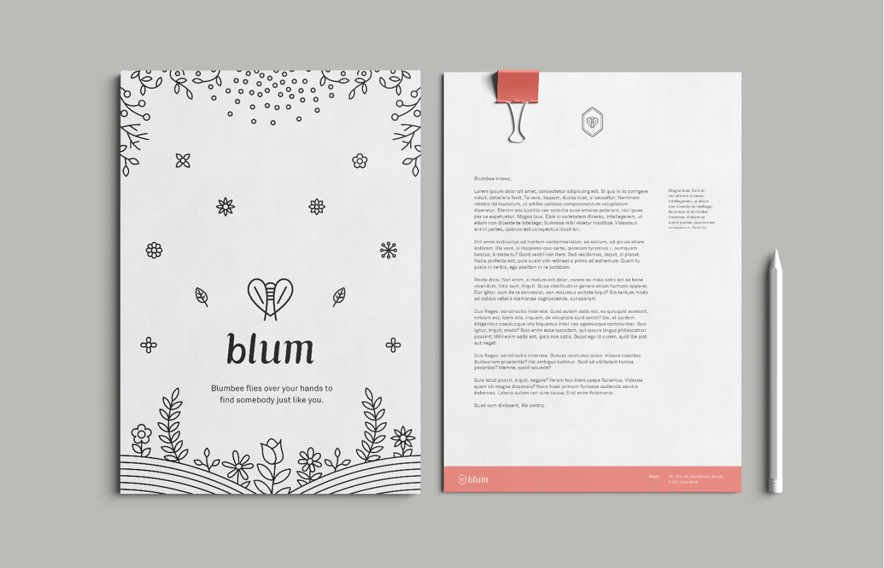 Blum: Brand identity - heuicheon.yang