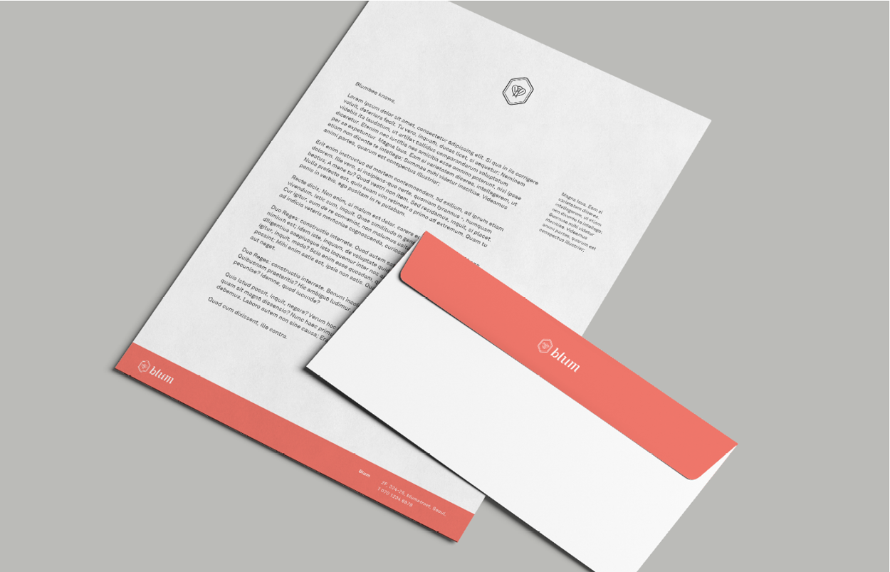 Blum: Brand identity - heuicheon.yang