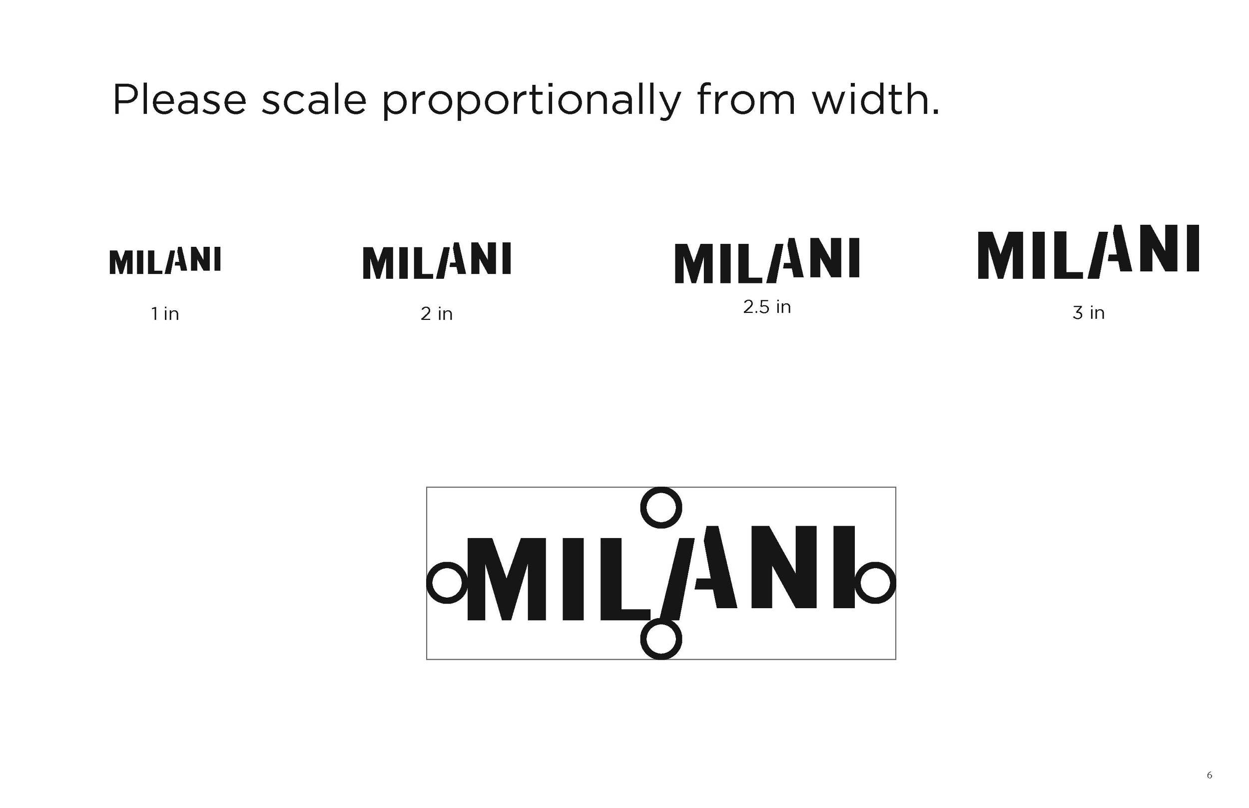 Milani Brand Guidelines - EMANII J. OWENS