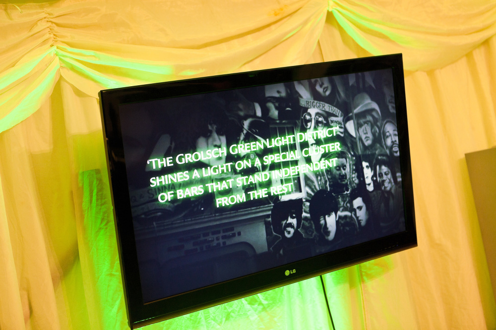 The Grolsch Green Light District - Jamie Berry, Copywriter