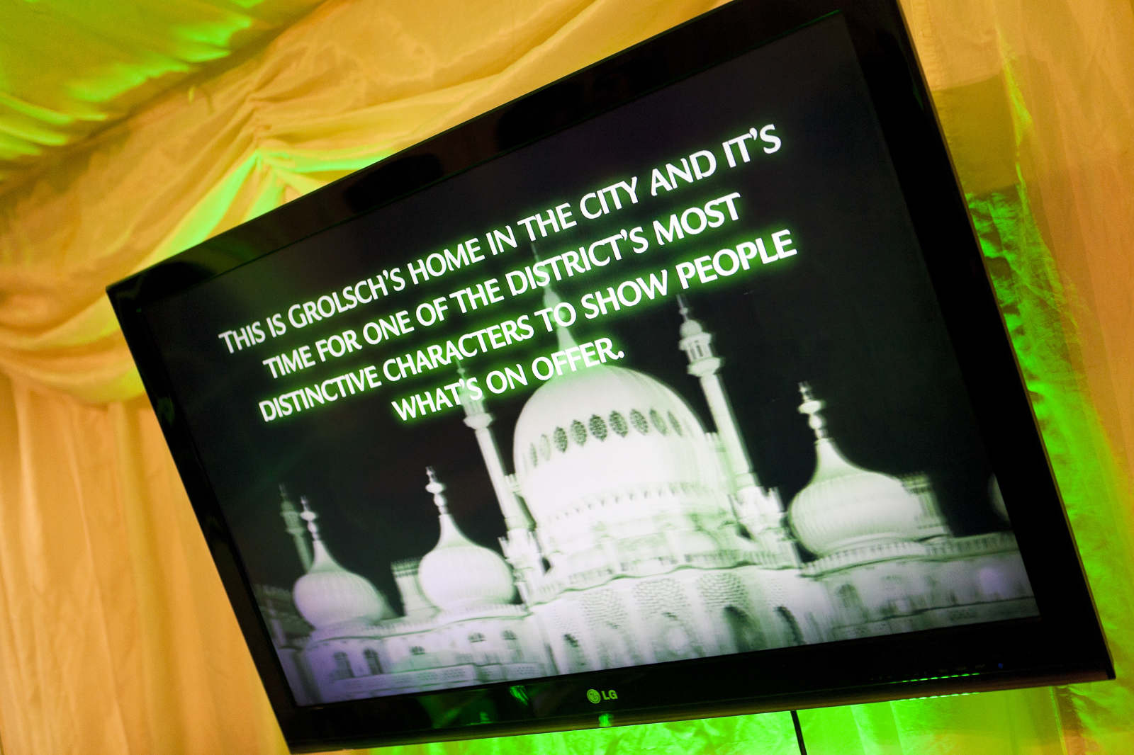 The Grolsch Green Light District - Jamie Berry, Copywriter