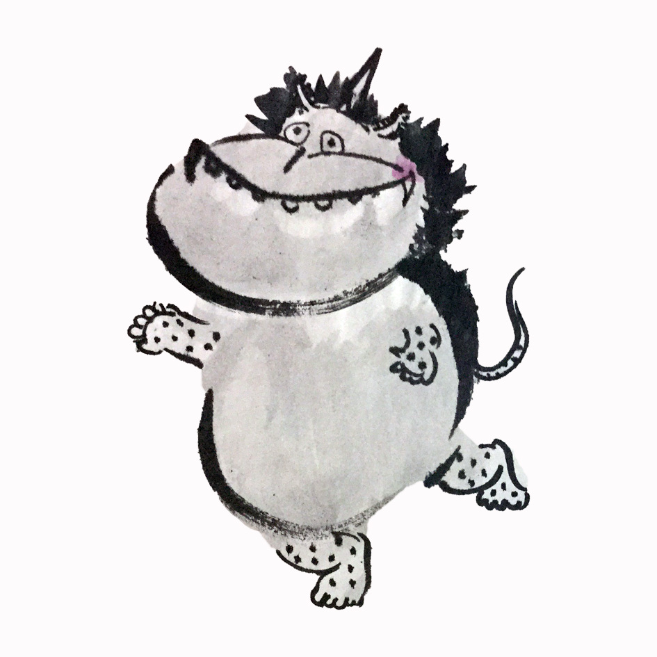 Random Inky Little Monsters - Elsa