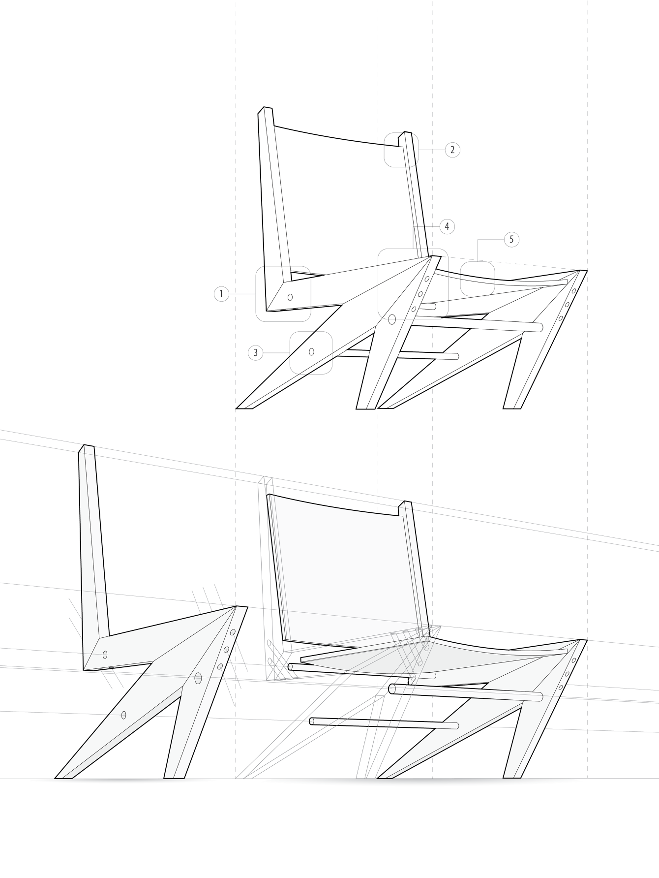 Triangle Chair - Sam Seeger: Architectural Works