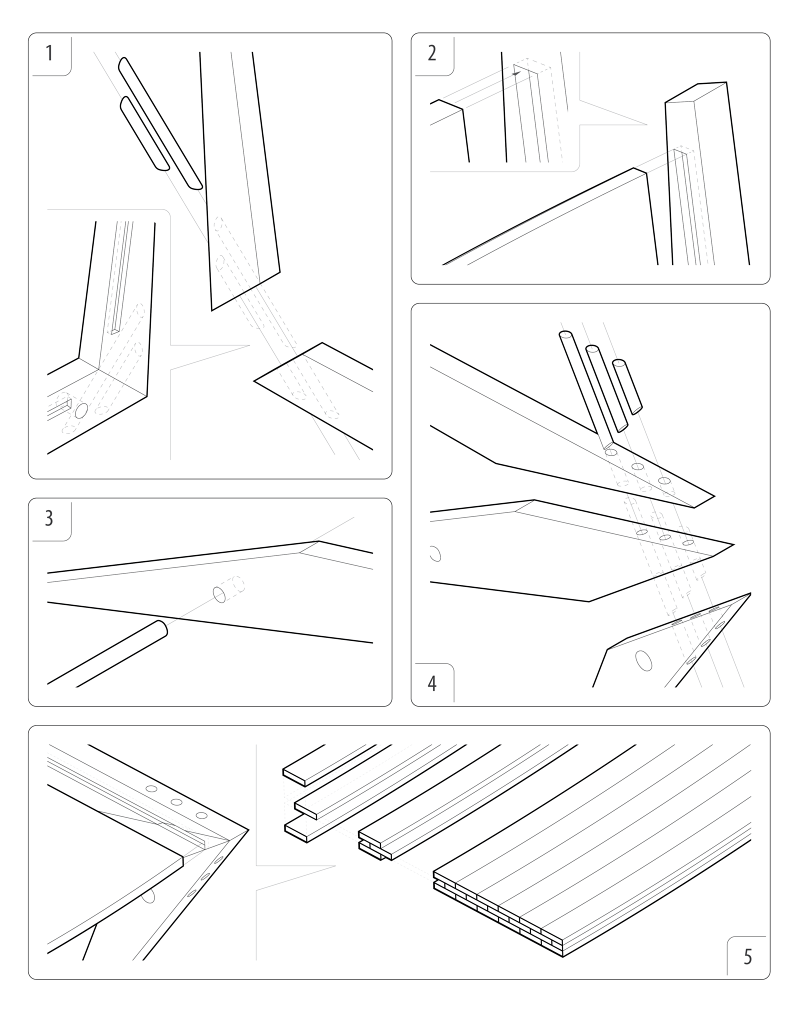Triangle Chair - Sam Seeger: Architectural Works