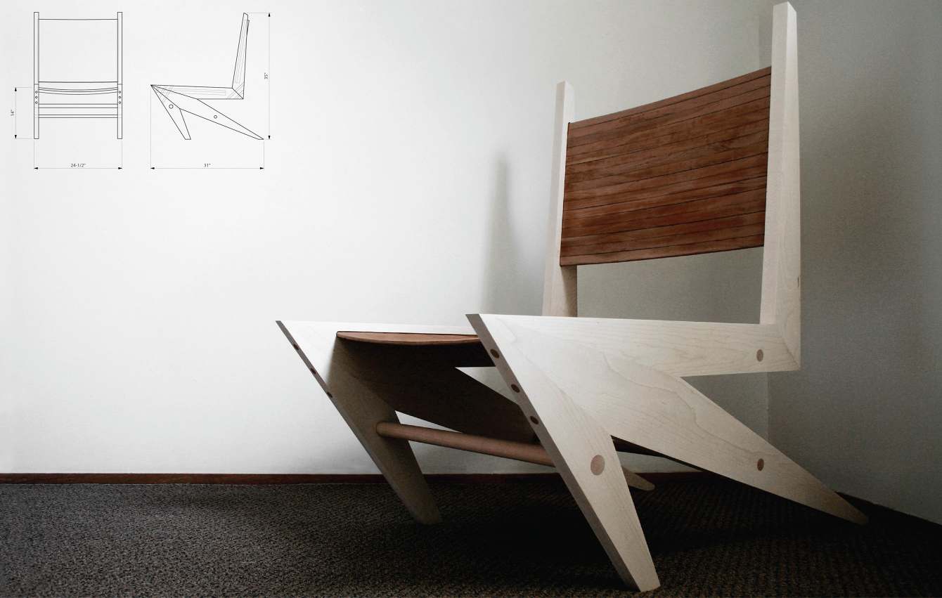 Triangle Chair - Sam Seeger: Architectural Works