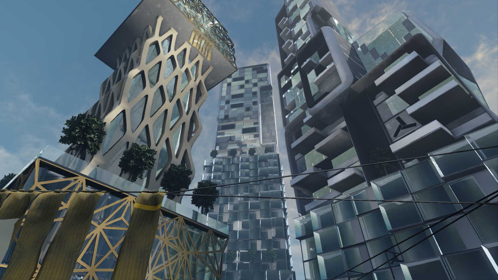 Real-time visualized architectural elements based on near-future ...