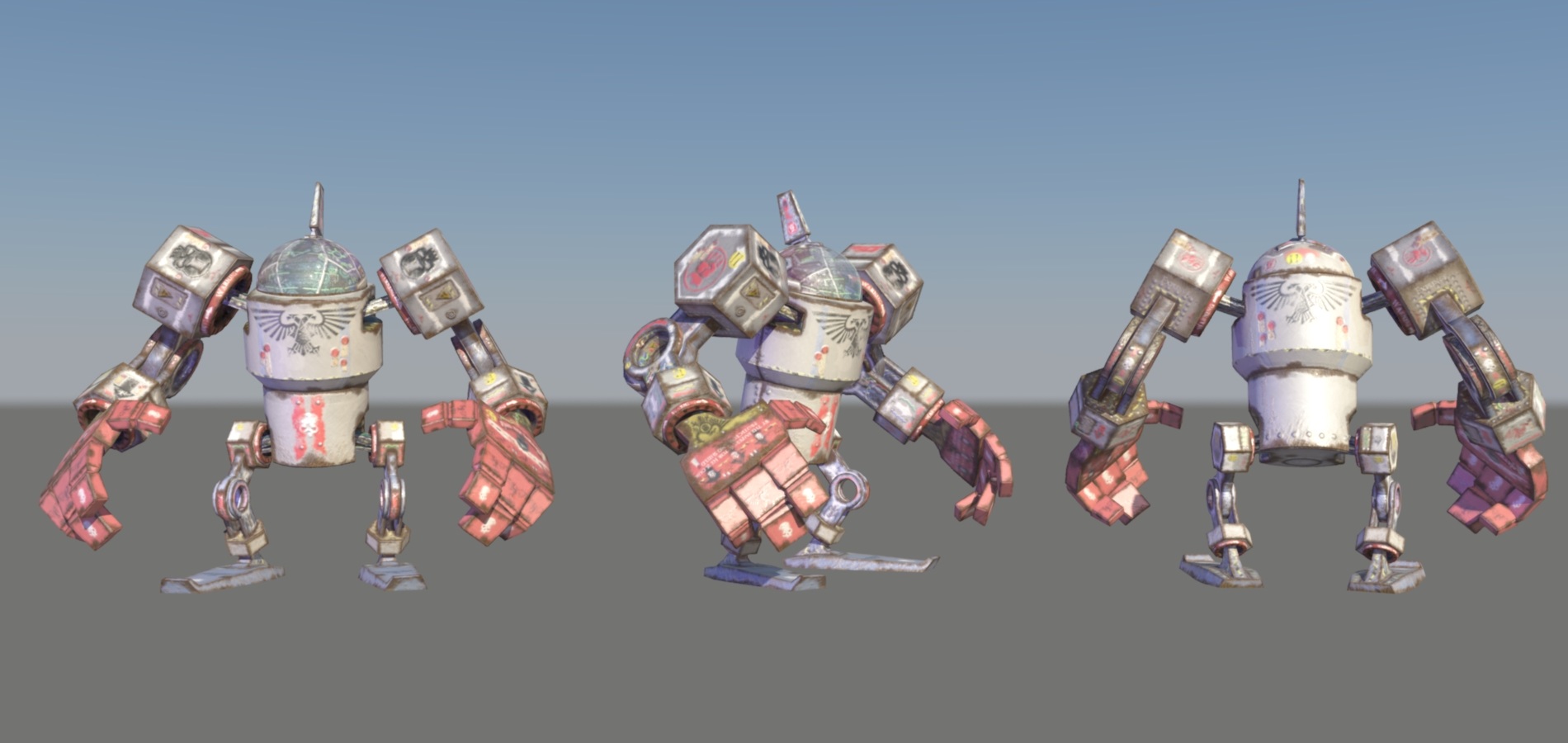 Textured robot - Martijn Jacobs portfolio