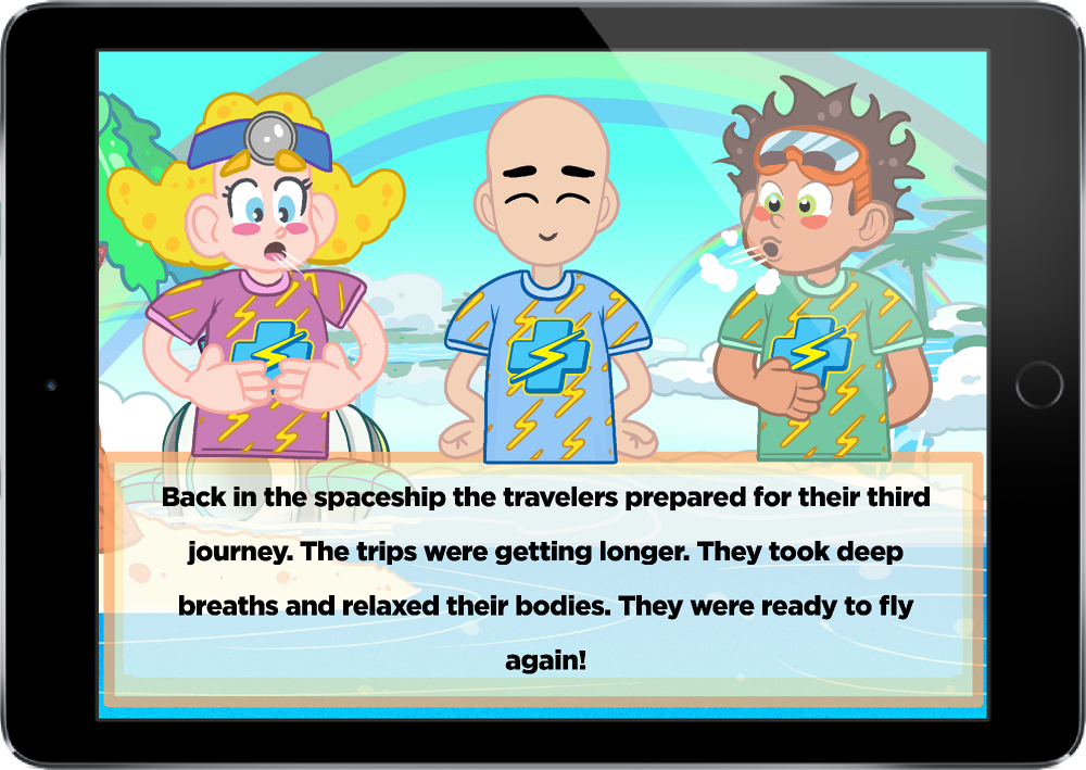 Superhealos | MRI Adventures App - Jay Rey Illustration