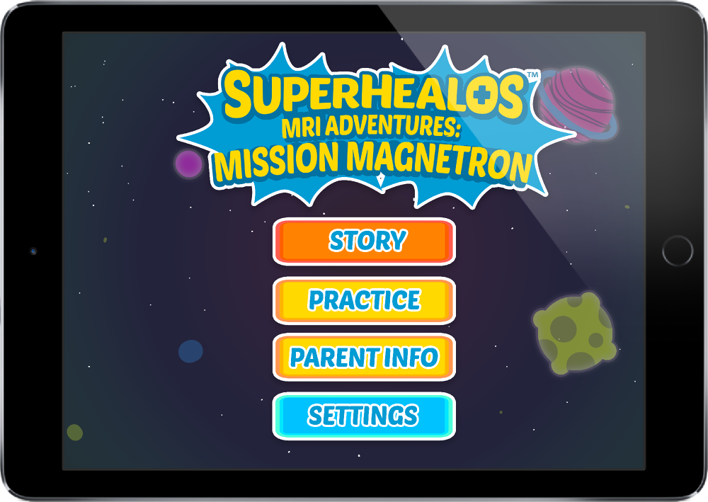 Superhealos | MRI Adventures App - Jay Rey Illustration