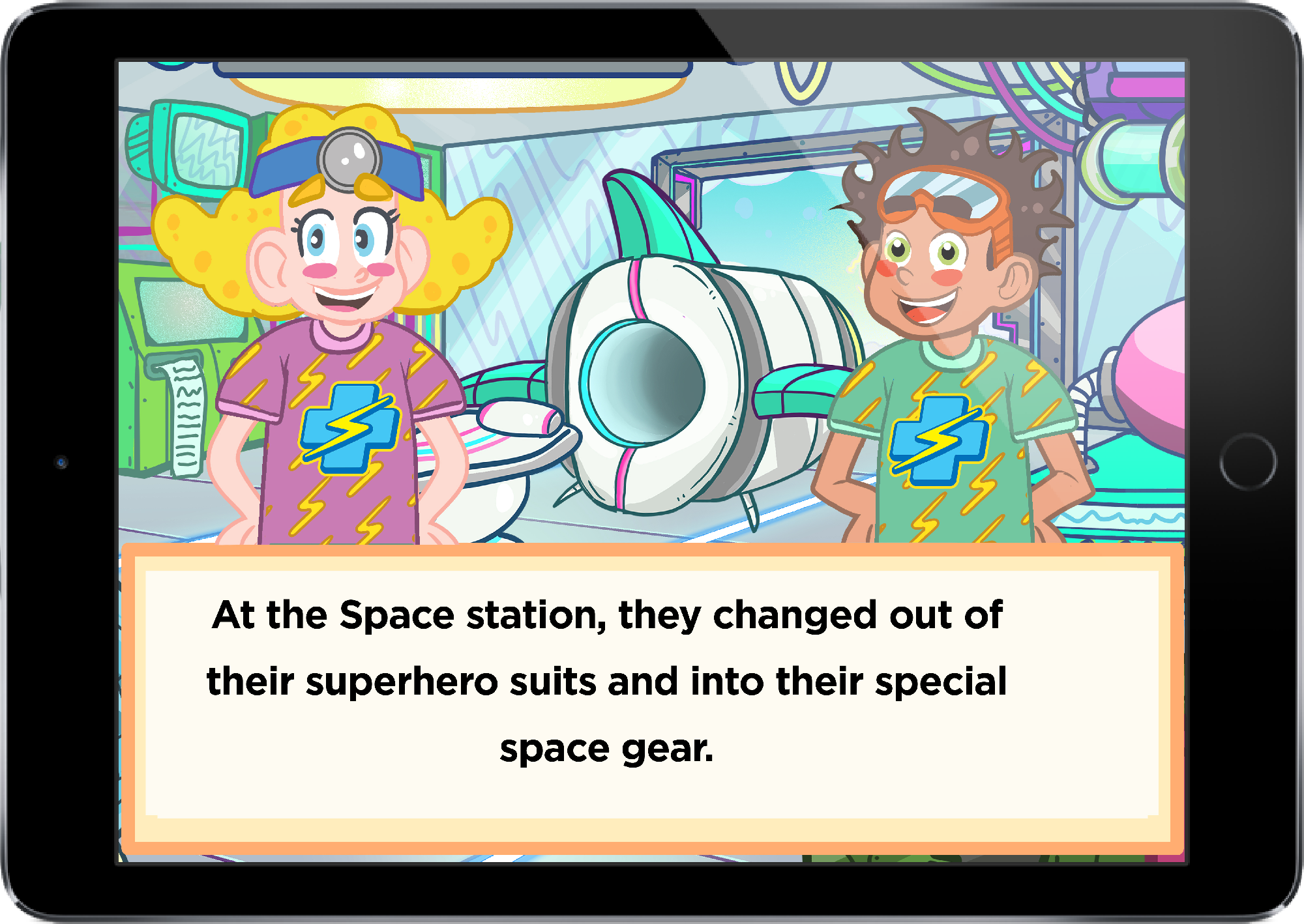 Superhealos | MRI Adventures App - Jay Rey Illustration